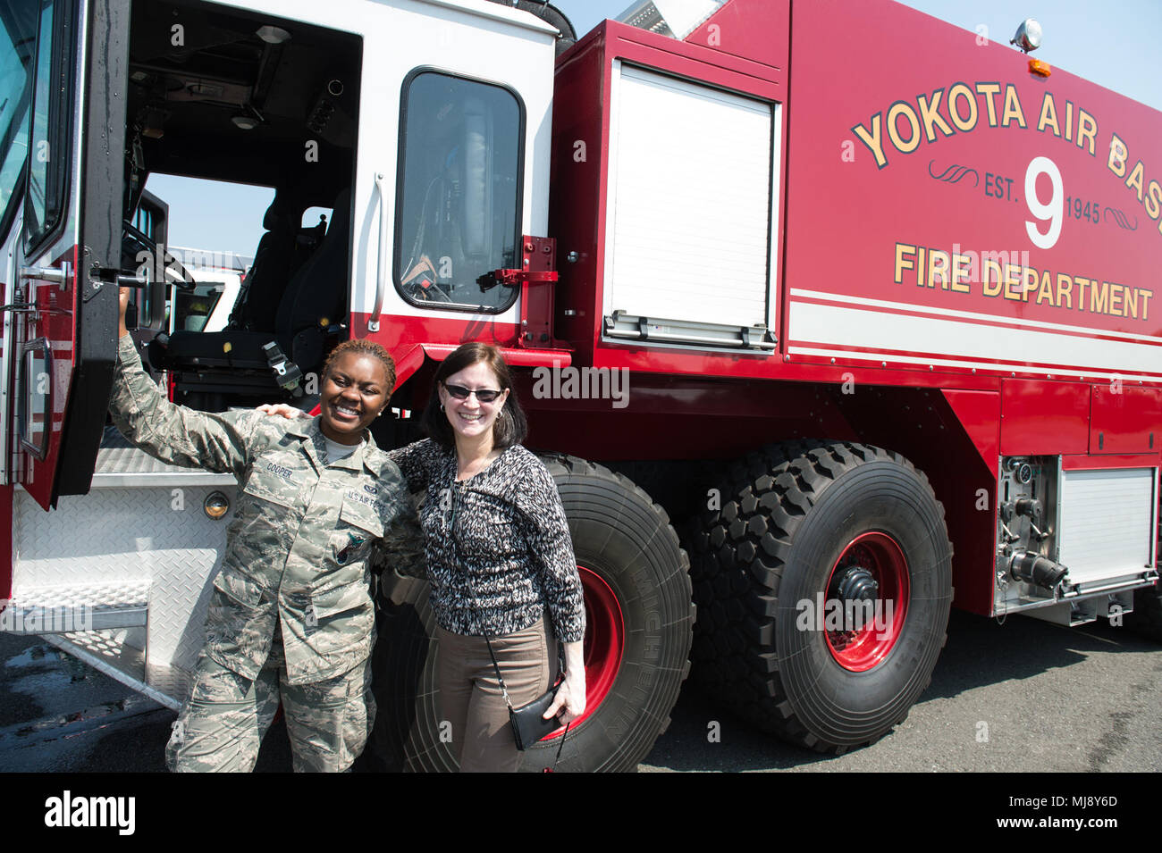 Ms. Ricki Selva, spouse of Gen. Paul Selva, poses for a photo with a ...