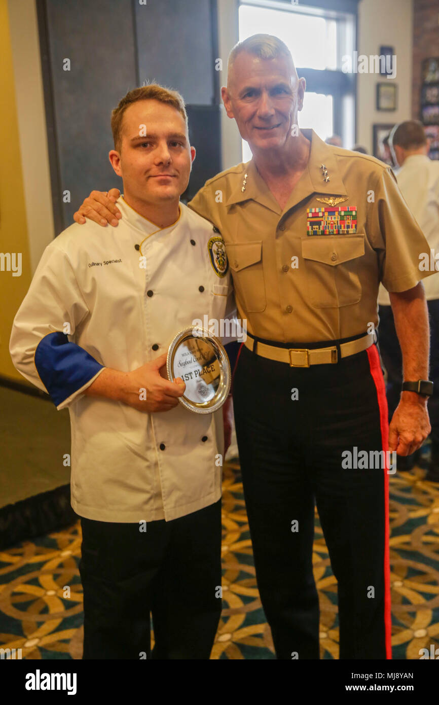Sergeant Scott Meadows, a food service specialist with 2d Marine ...