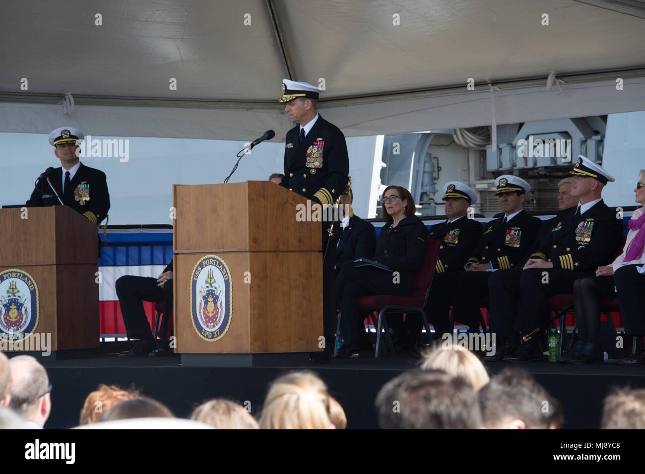 PORTLAND, Ore. (April 21, 2018) Vice Adm. Dixon Smith, Deputy Chief of ...