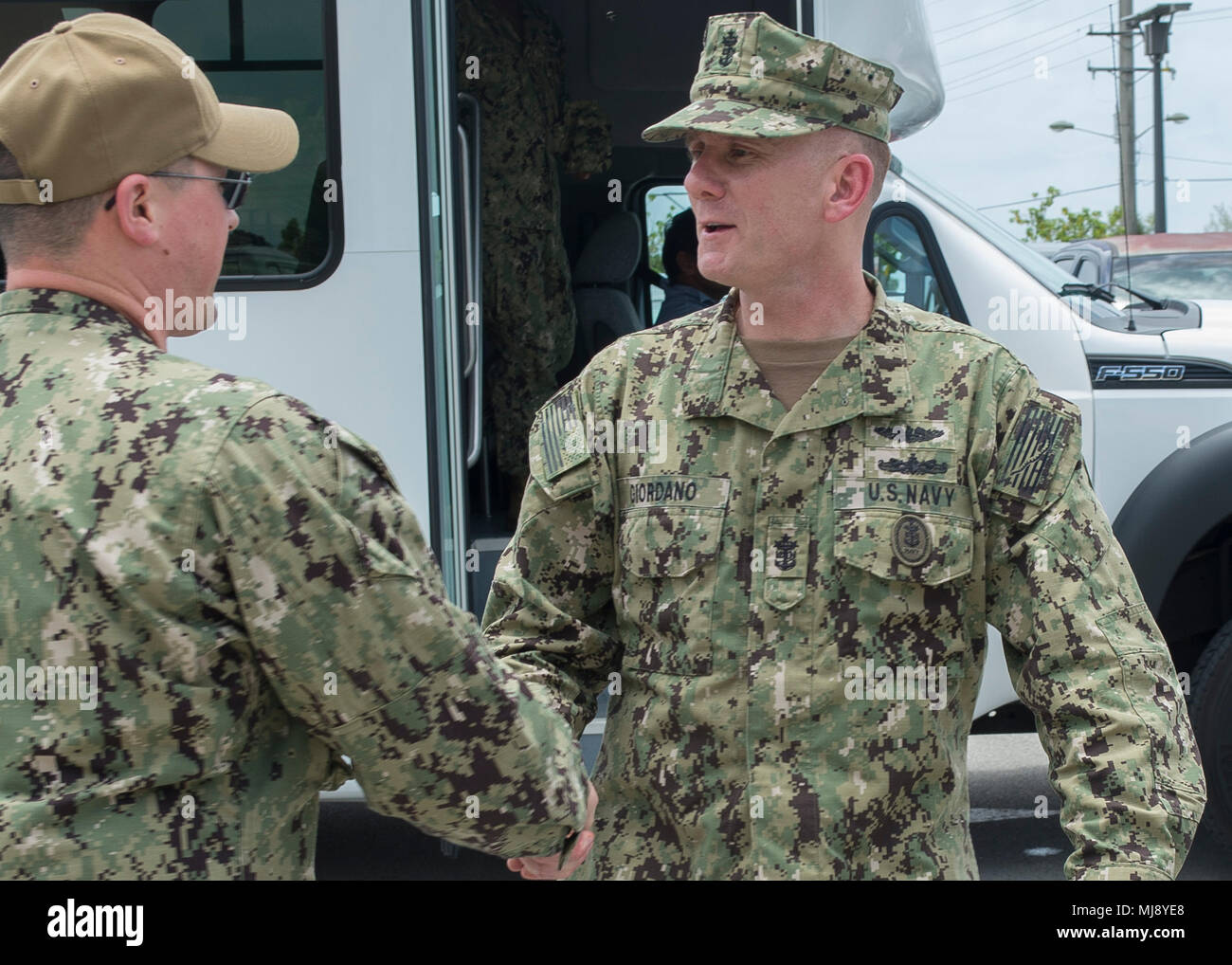 180423-N-JN506-012 APRA HARBOR, Guam (April 23, 2018) Acting Command ...
