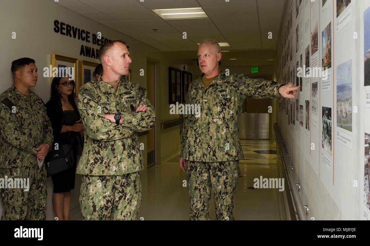 AGANA HEIGHTS, Guam (April 23, 2018) Capt. Steven Kewish, acting ...