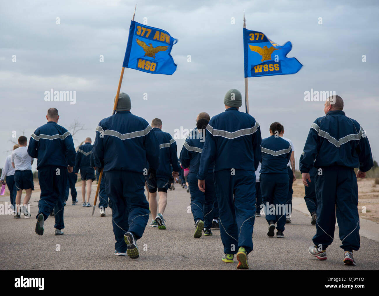 Members of the 377th Air Base Wing participate in the Kirtland Air ...