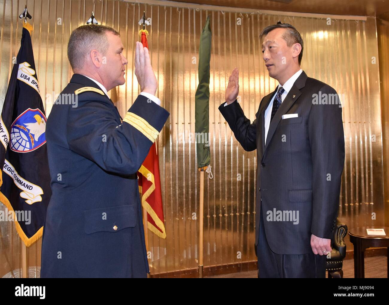 Lt. Gen. James H. Dickinson, commanding general, U.S. Army Space and ...