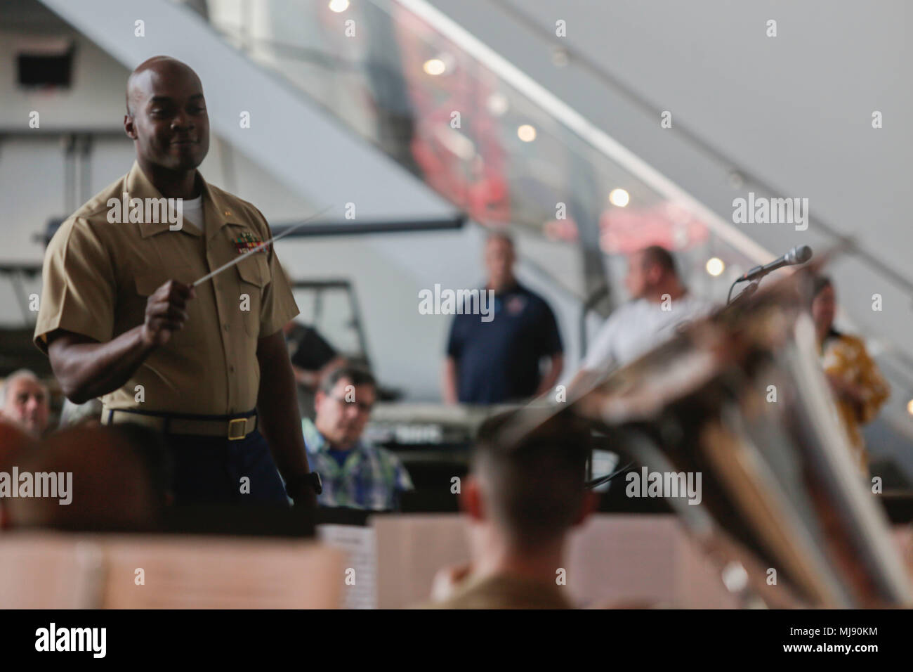 Chief Warrant Officer 2 Demarius Jackson The Band Officer With Marine