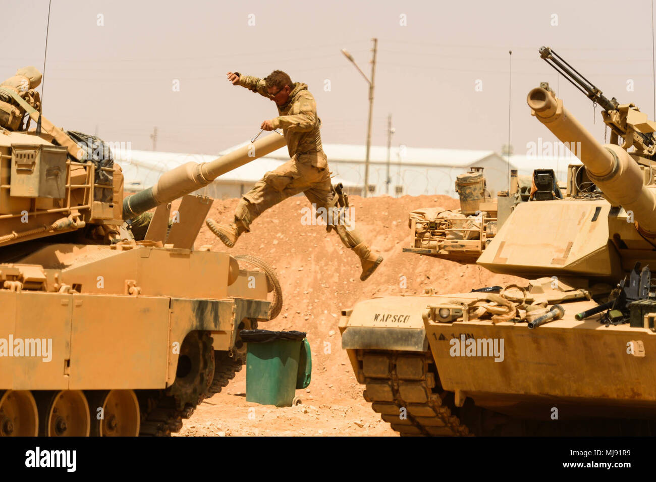 U.S. Army Spc. John Ball with the 1st Battalion, 6th Infantry Regiment ...