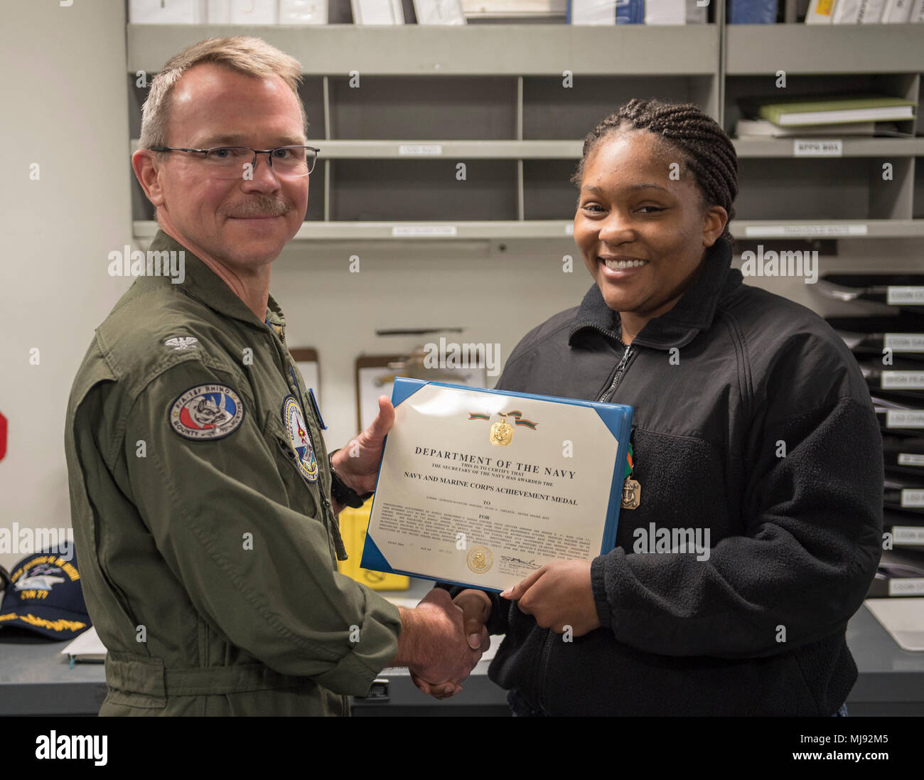 180420-N-FE442-0028 NORFOLK, Va (April 20, 2018) Capt. Sean Bailey ...