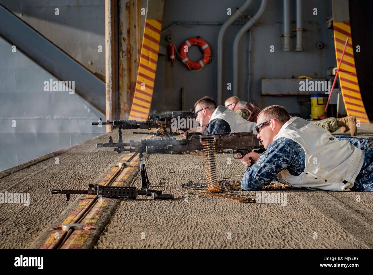 180423-N-SO730-0086 (March 24, 2018) Master-at-Arms 2nd Class Scotty ...