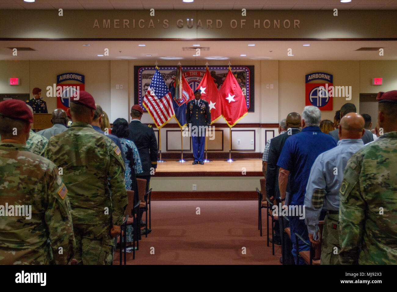 U.S. Army Command Sgt. Maj. Bryant Lambert, previous division command ...