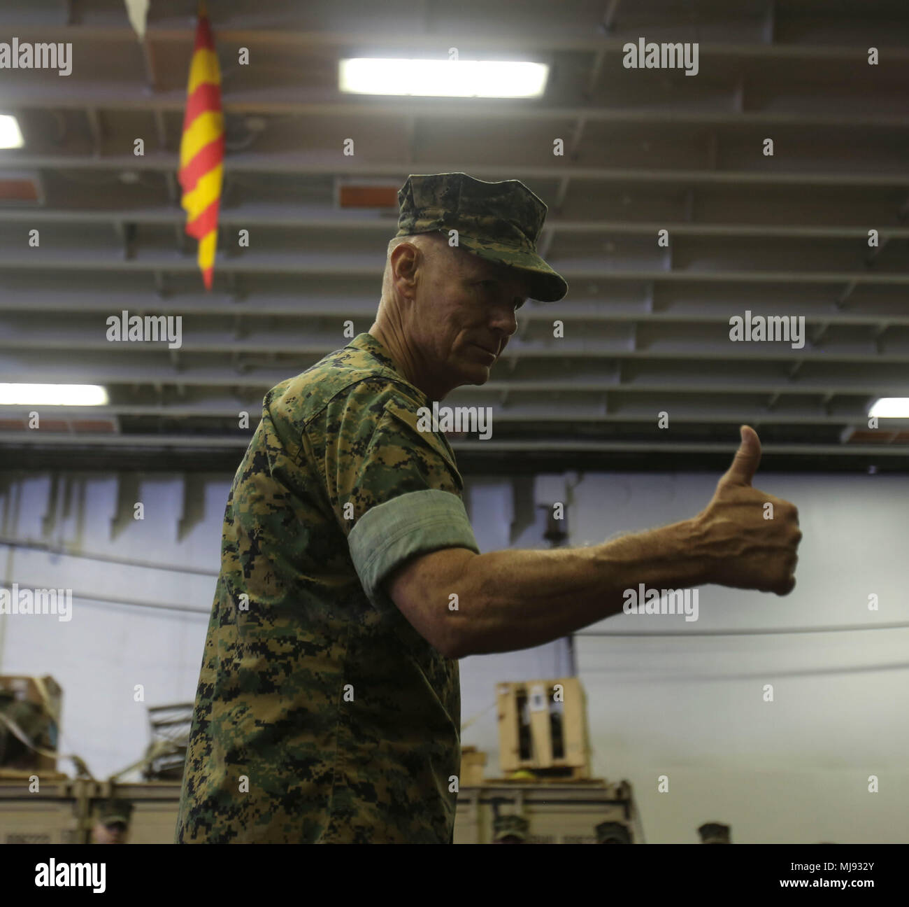 Lieutenant General Rex McMillian, commanding general of Marine Forces ...