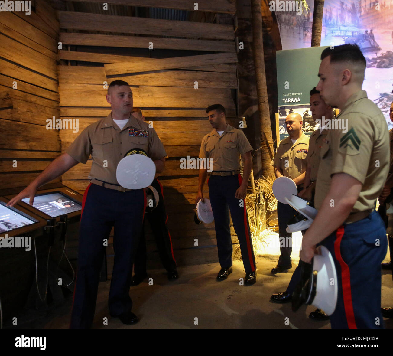 Lieutenant Colonel Andrew Del Gaudio, operations officer with 2d Marine ...