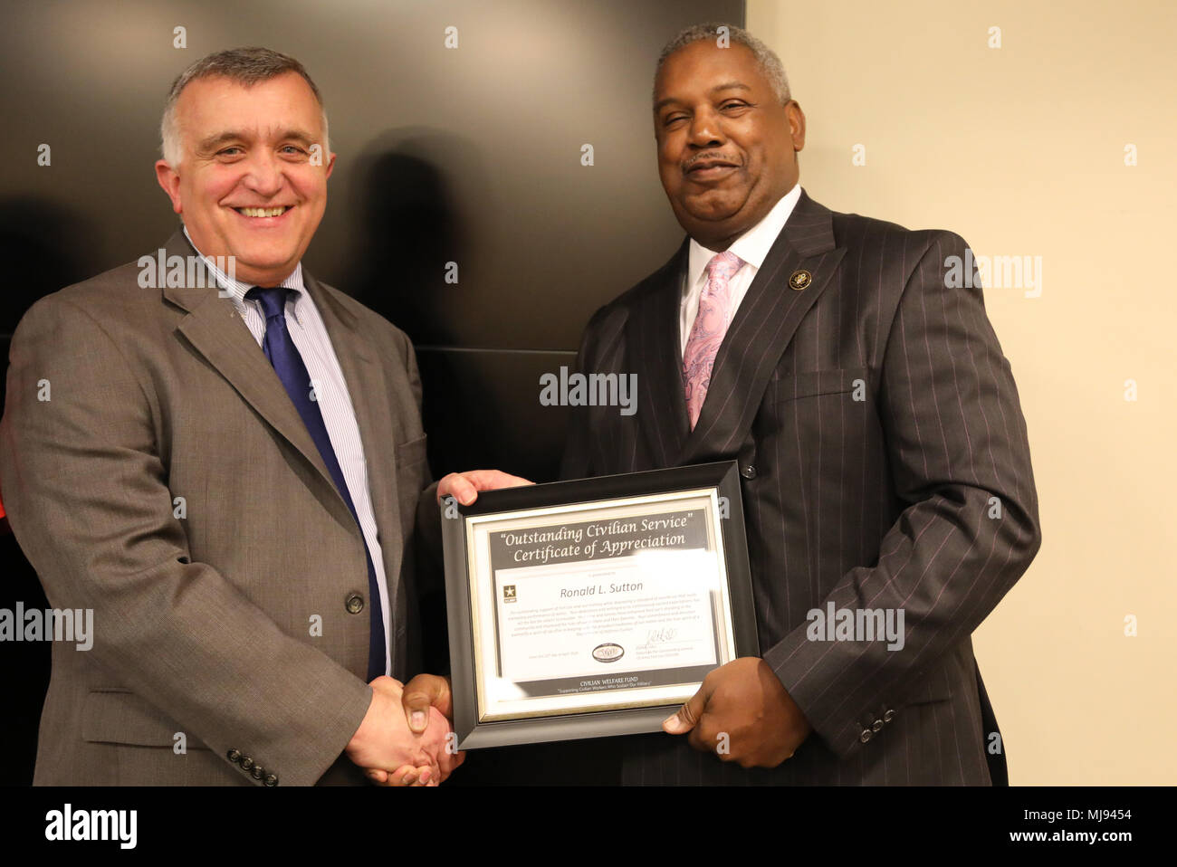 Ronald Sutton, G3/5/7, U.S. Army Combined Arms Support Command (CASCOM ...