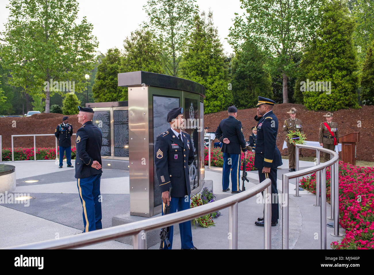 FORT BENNING, Ga. (April 25, 2018 ) Maj. Gen. Gary M. Brito, commanding ...