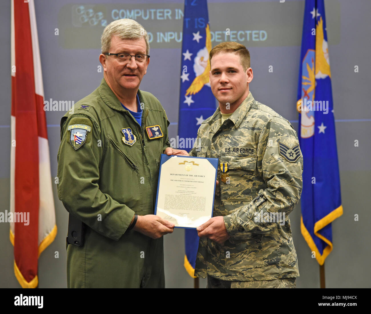 Air force commendation medal hi-res stock photography and images - Alamy