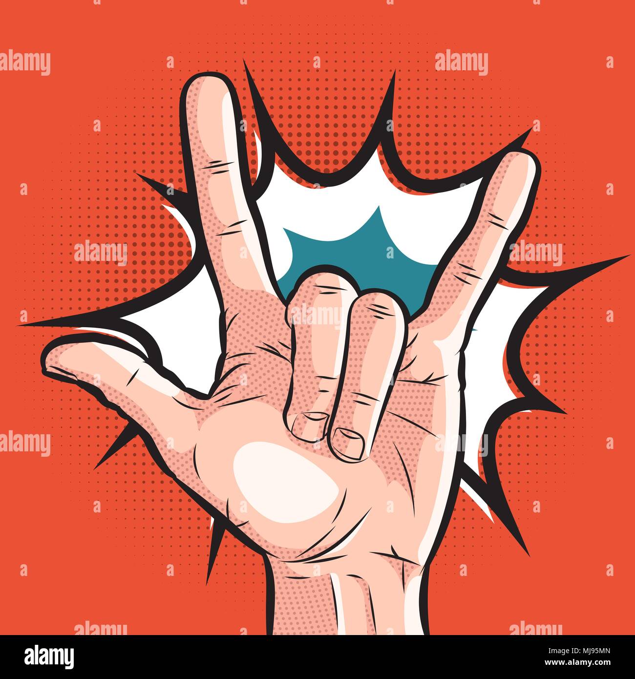 Cartoon comics illustration hi-res stock photography and images - Alamy