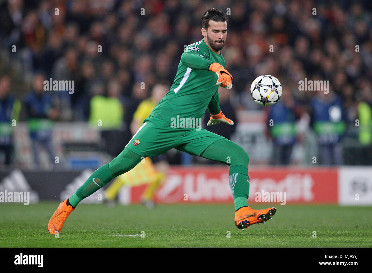 Alisson Becker As Roma Roma 10-04-2018 Stadio Olimpico Champions League ...
