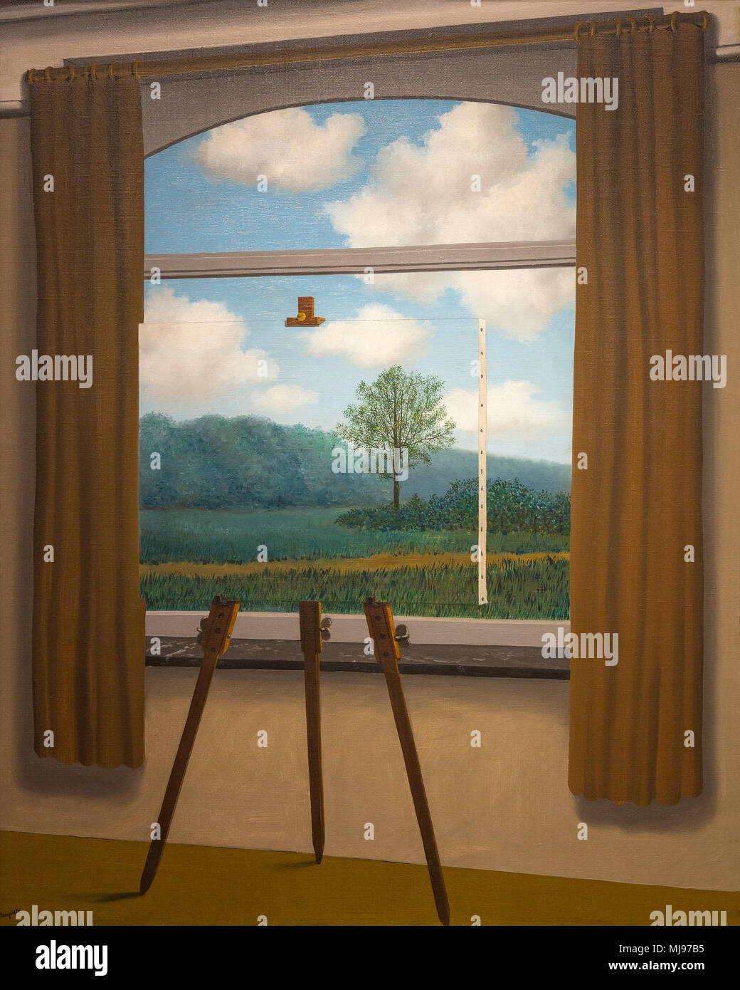 The Human Condition Painting Rene Magritte