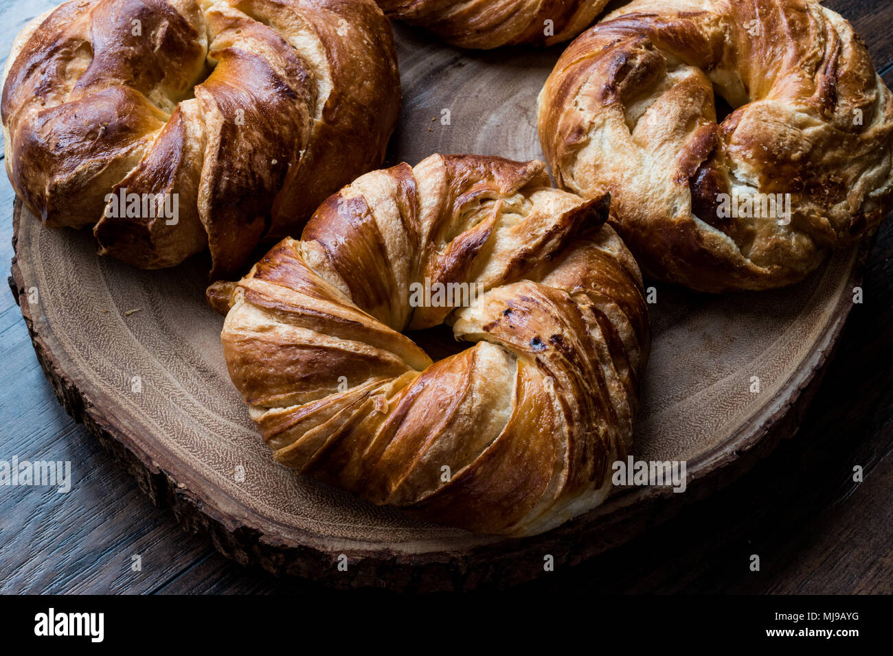 Turkish Bagel Acma / Croissant (turkish pastry Stock Photo - Alamy