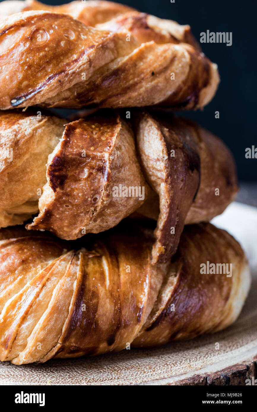 Turkish Bagel Acma / Croissant (turkish pastry Stock Photo - Alamy