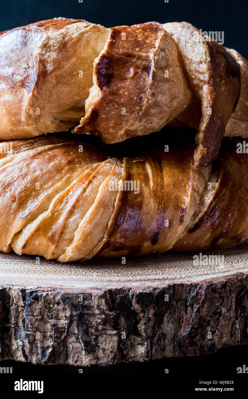 Turkish Bagel Acma / Croissant (turkish pastry Stock Photo - Alamy