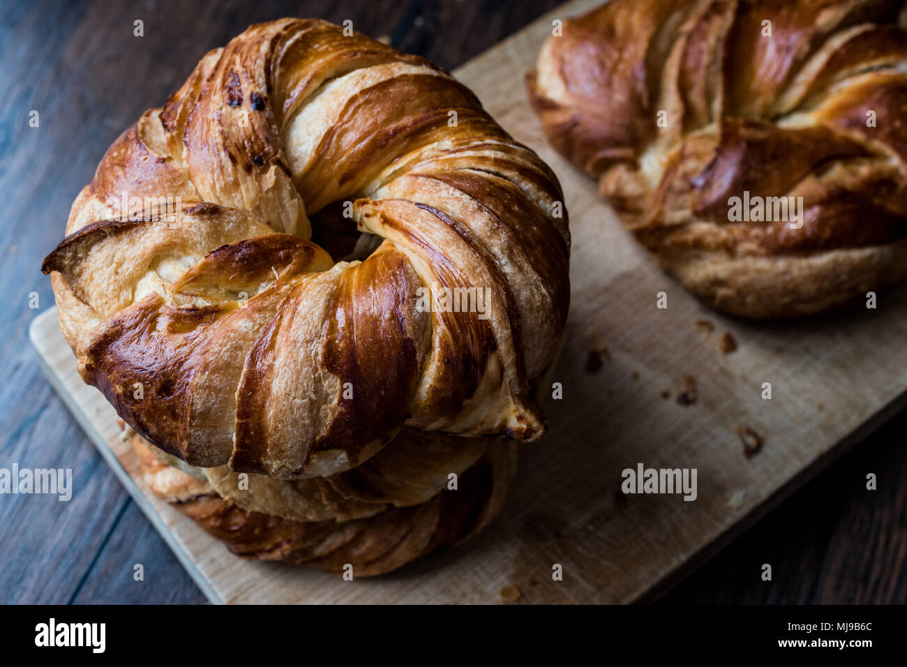 Turkish Bagel Acma / Croissant (turkish pastry Stock Photo - Alamy