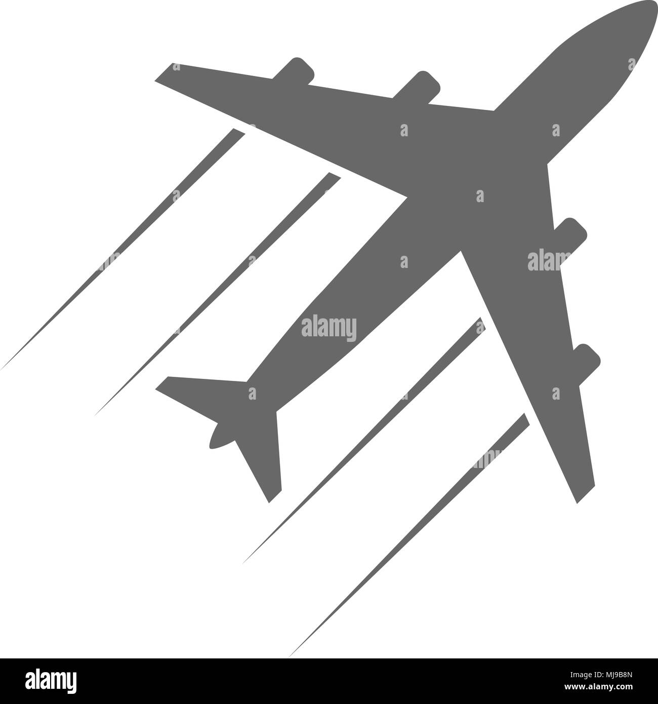 Grey plane Black and White Stock Photos & Images - Alamy