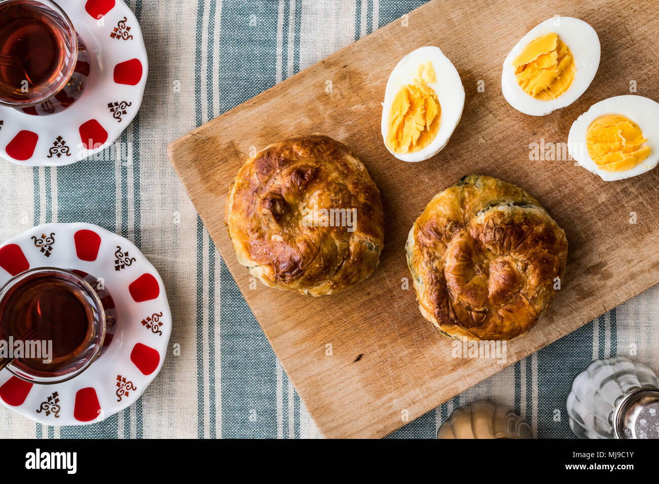 Boyoz is a Turkish pastry, associated with İzmir Stock Photo - Alamy