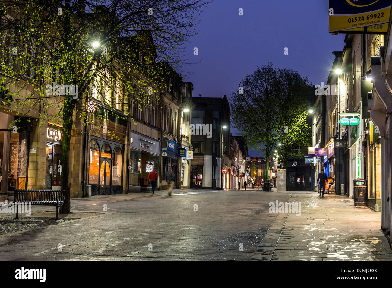 Street scenes in the historic city of Lancaster Stock Photo - Alamy