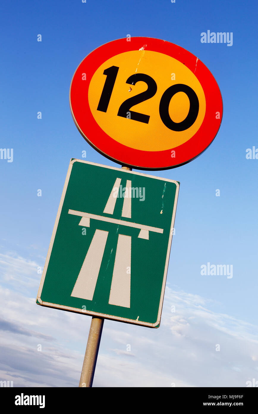 Speed Limit Road Signs