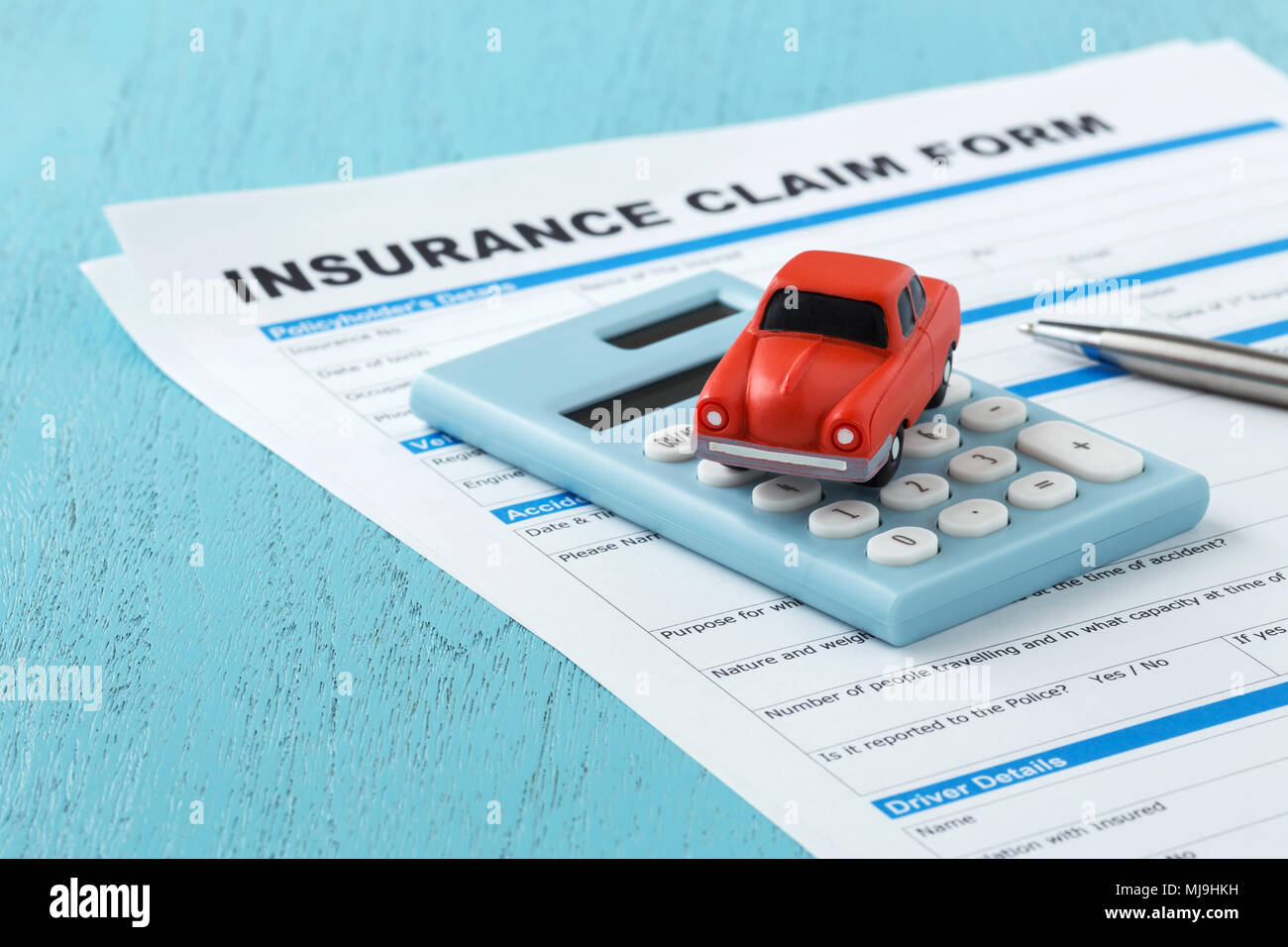 Calculator toy car hi-res stock photography and images - Alamy