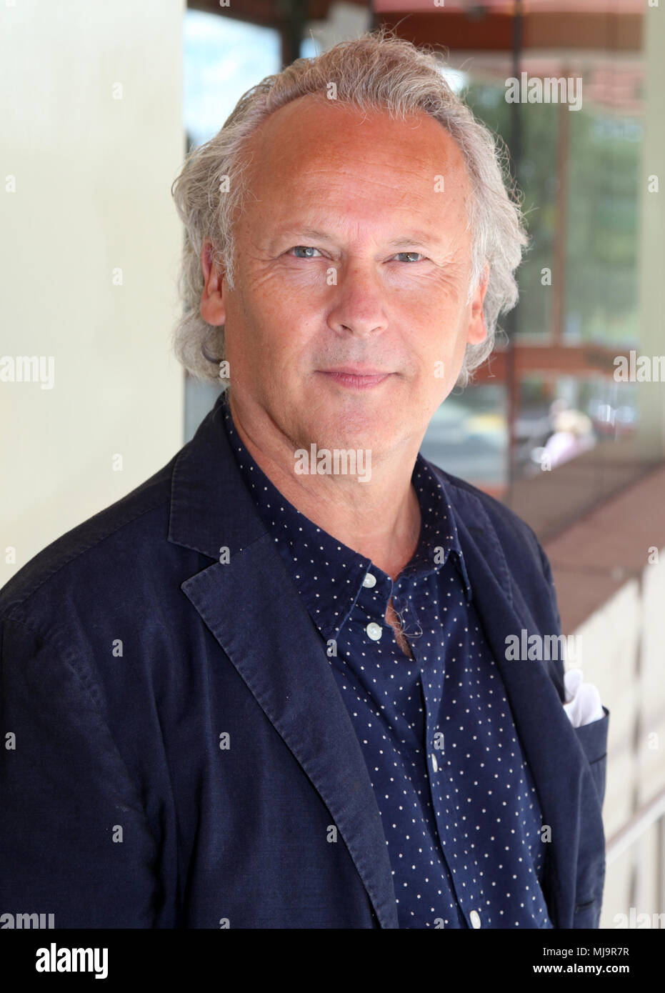 KLAS ÖSTERGREN Author and member of Swedish Academy 2014 Stock Photo ...