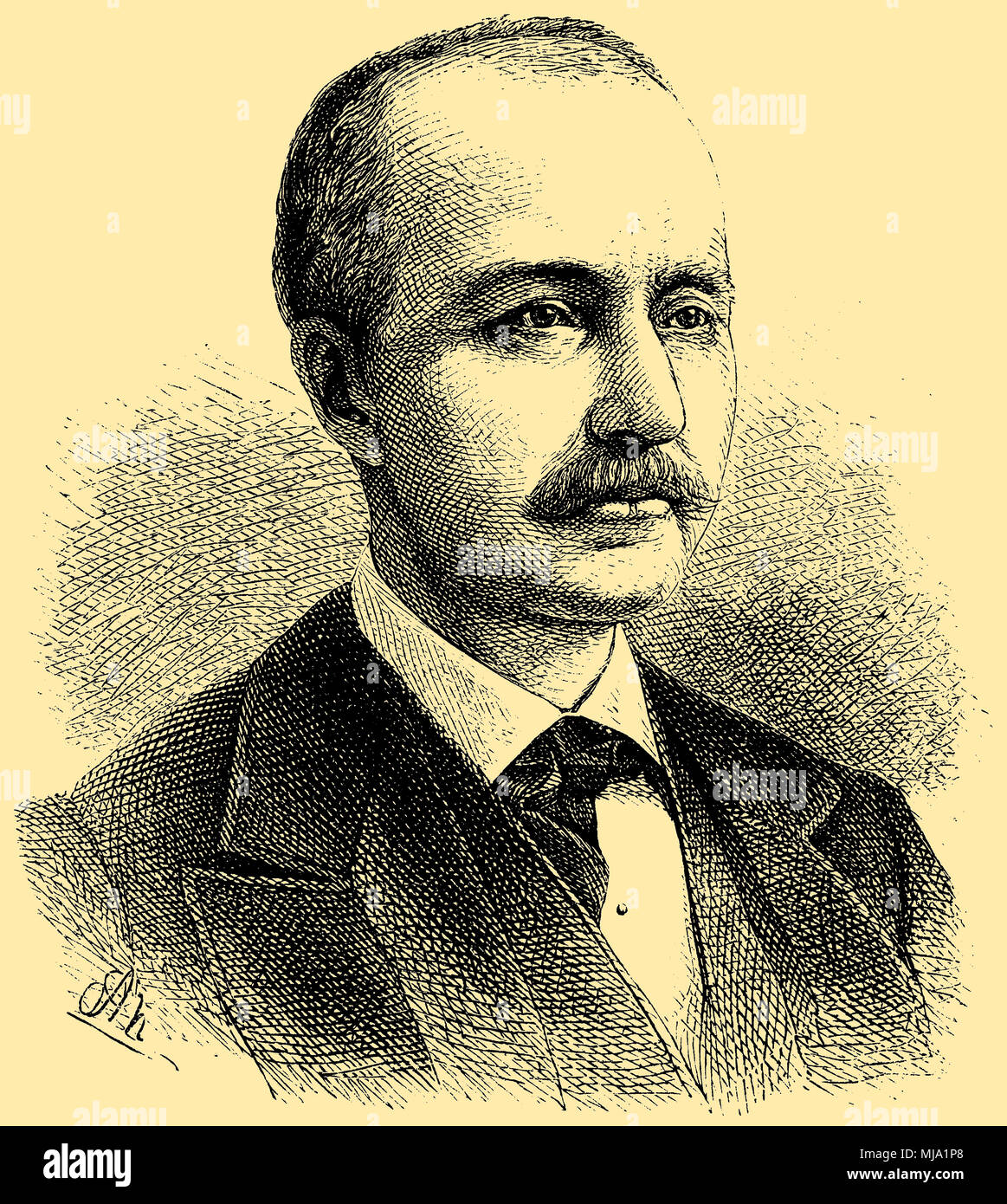 Heinrich Schliemann (born January 6, 1822 Stock Photo - Alamy