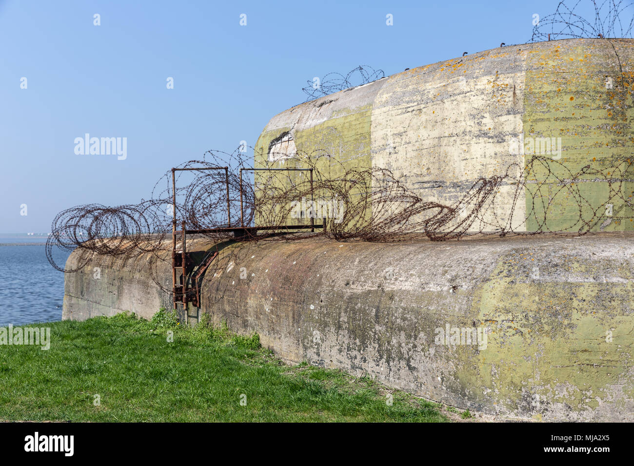 Concrete german shelter hi-res stock photography and images - Alamy