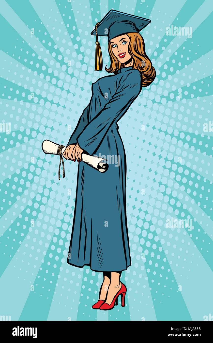 College degree Stock Vector Images - Alamy