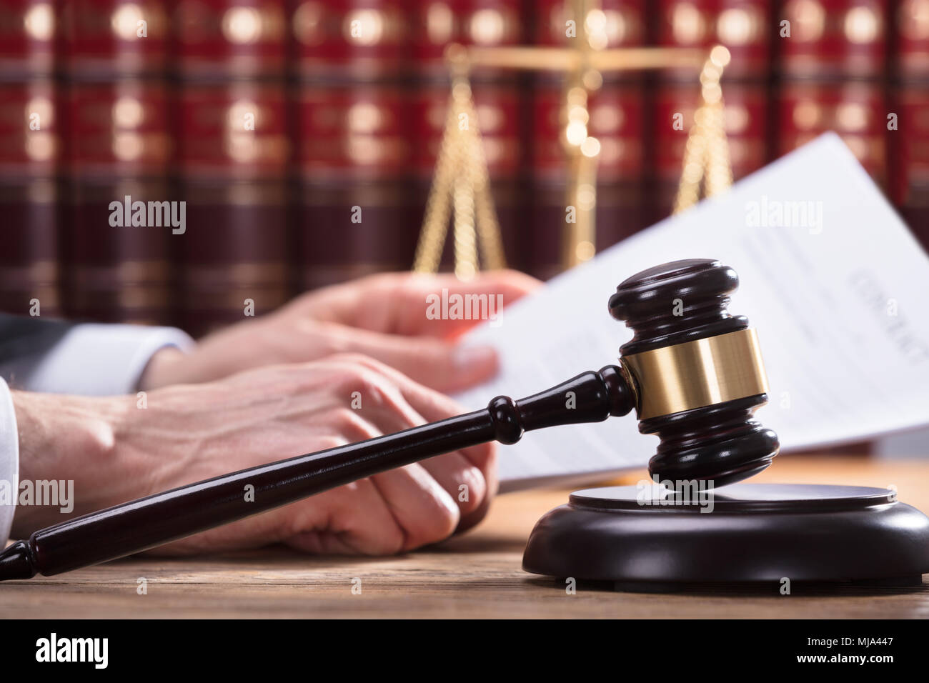 Power of attorney gavel hi-res stock photography and images - Alamy