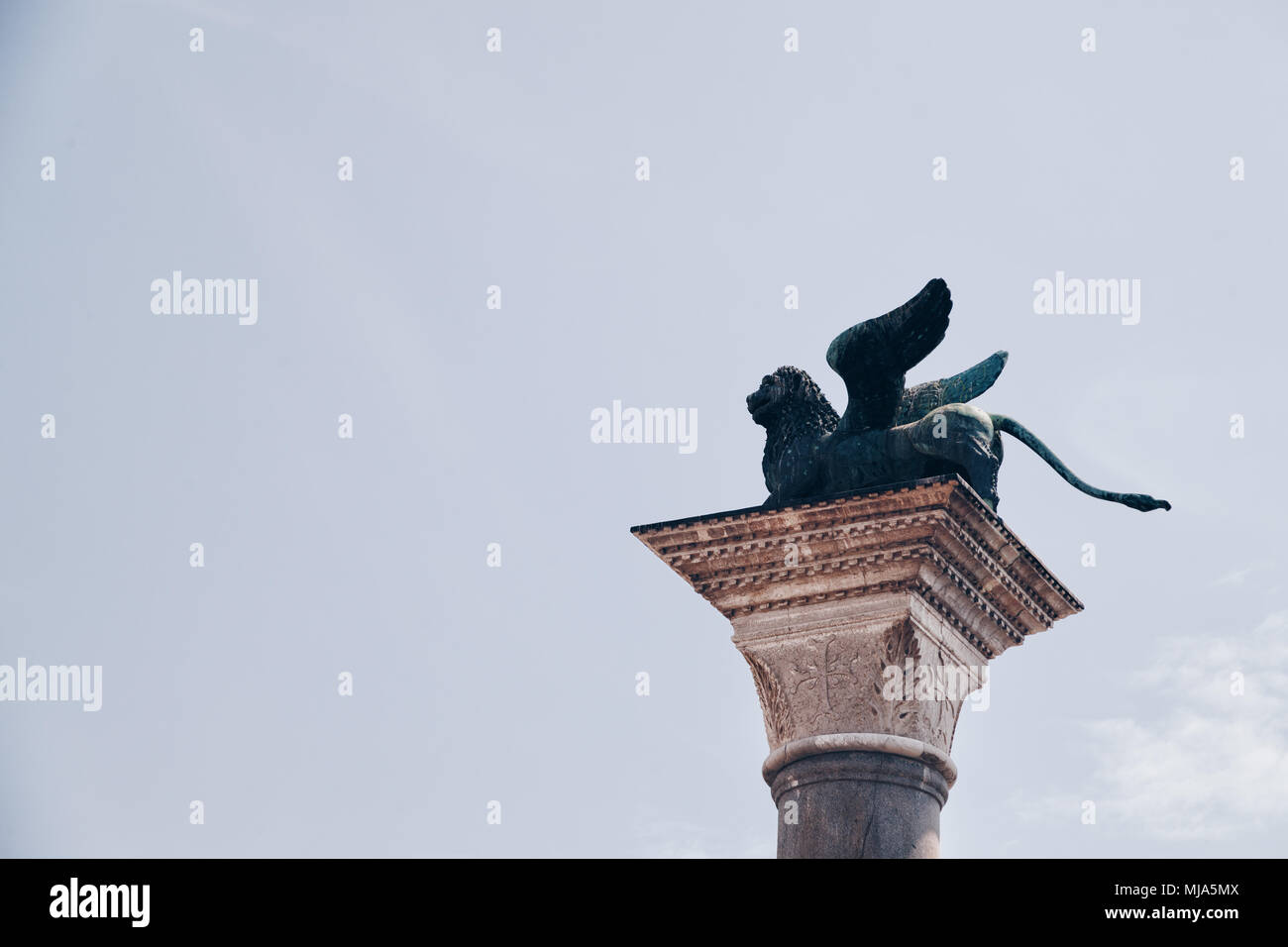 Symbol of Venice - Copy space - Italy Stock Photo - Alamy
