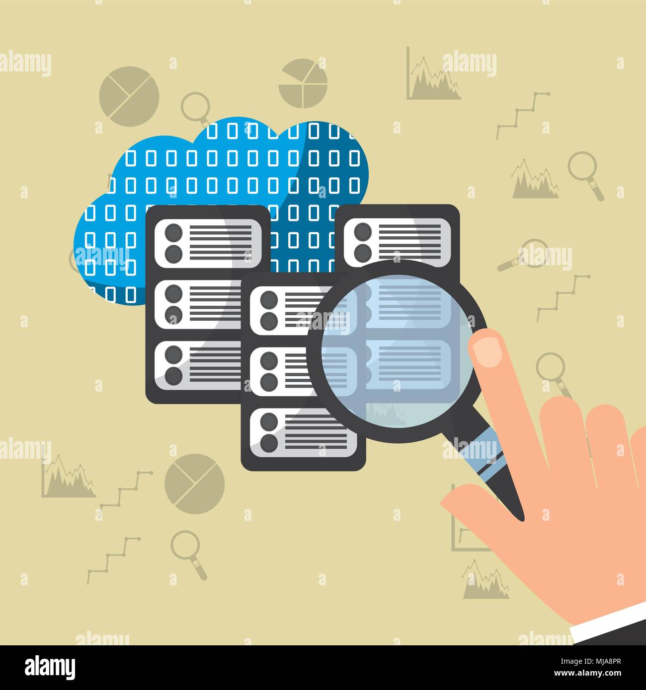 Exploring content Stock Vector Images - Alamy