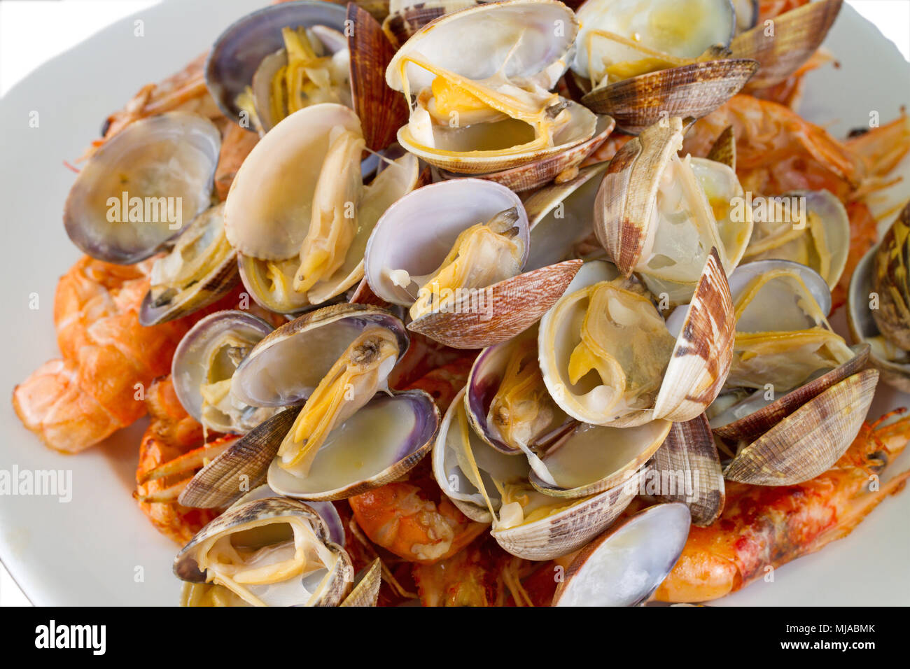 Boiled clams hi-res stock photography and images - Alamy