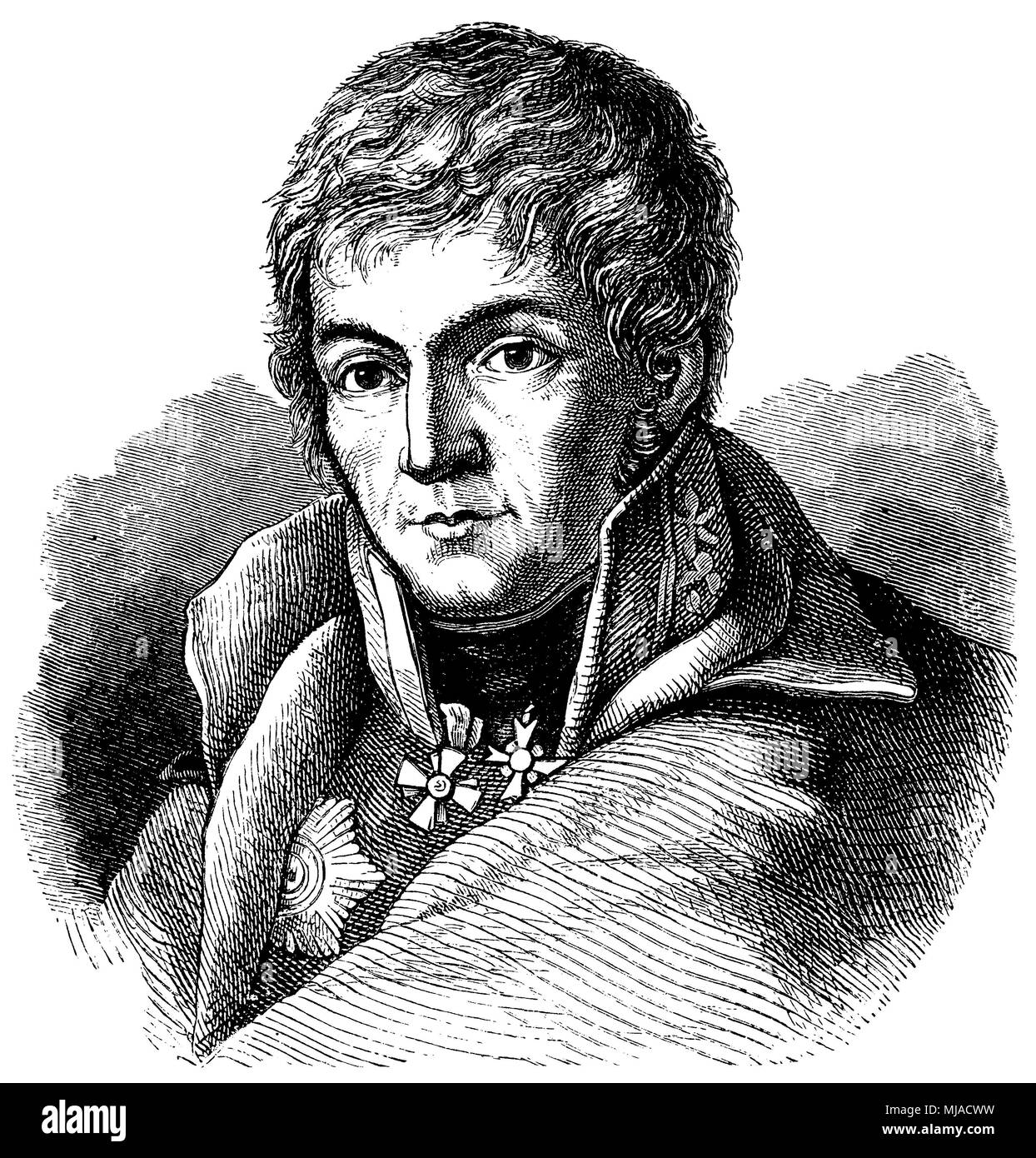 Gerhard Johann David von Scharnhorst (born November 12, 1755, died June ...