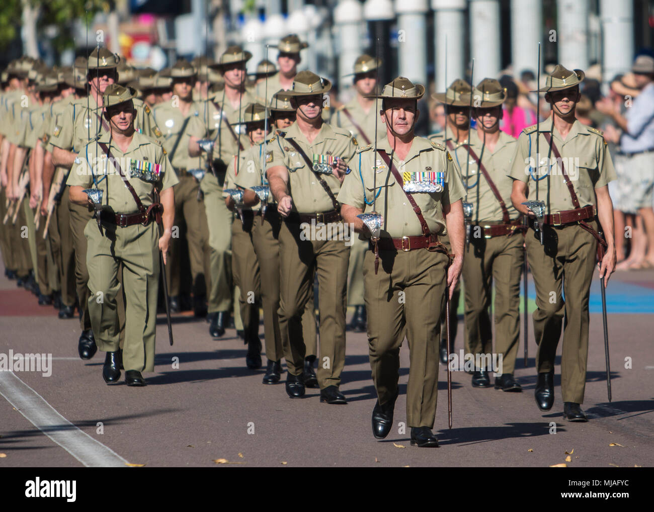 Australian Regular Army Soldiers participate in the Australia and New ...
