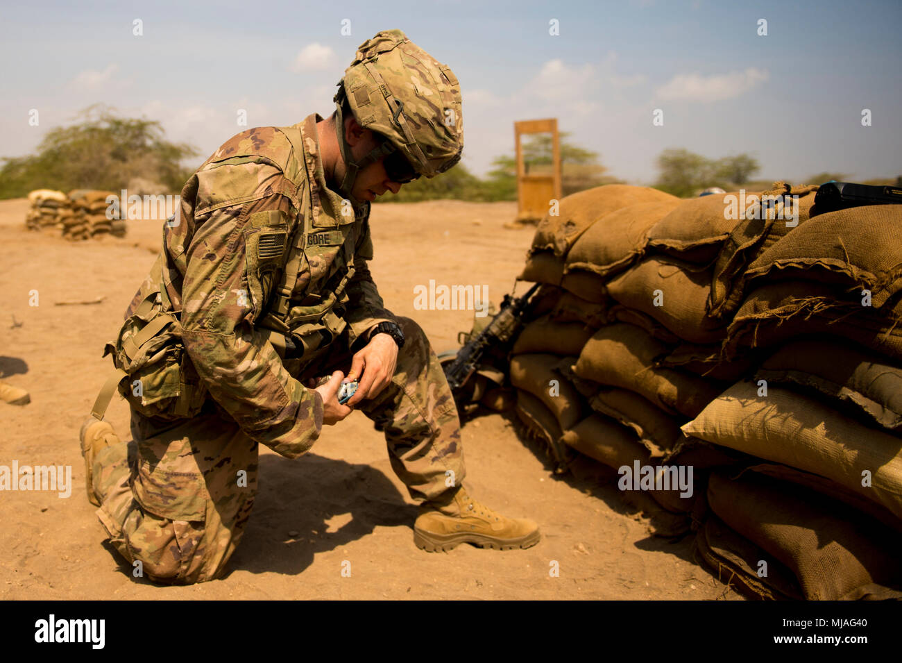 U.S. Army Sgt. James Killgore, infantryman, 10th Mountain Division ...