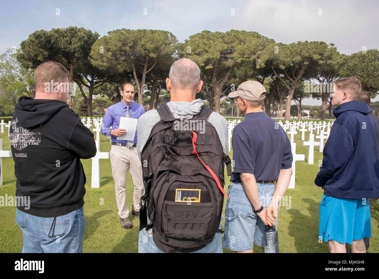 180424-N-GR168-0049 NETTUNO, Italy (April 24, 2018) David Americo ...