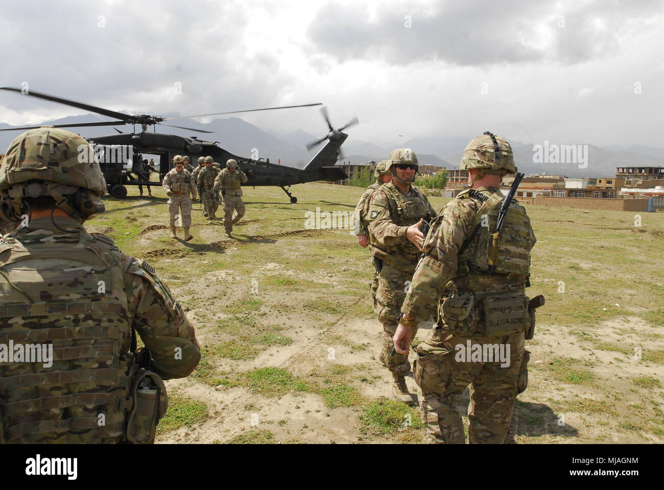 Maj. Gen. Andrew P. Poppas, commander of the 101st Airborne Division ...