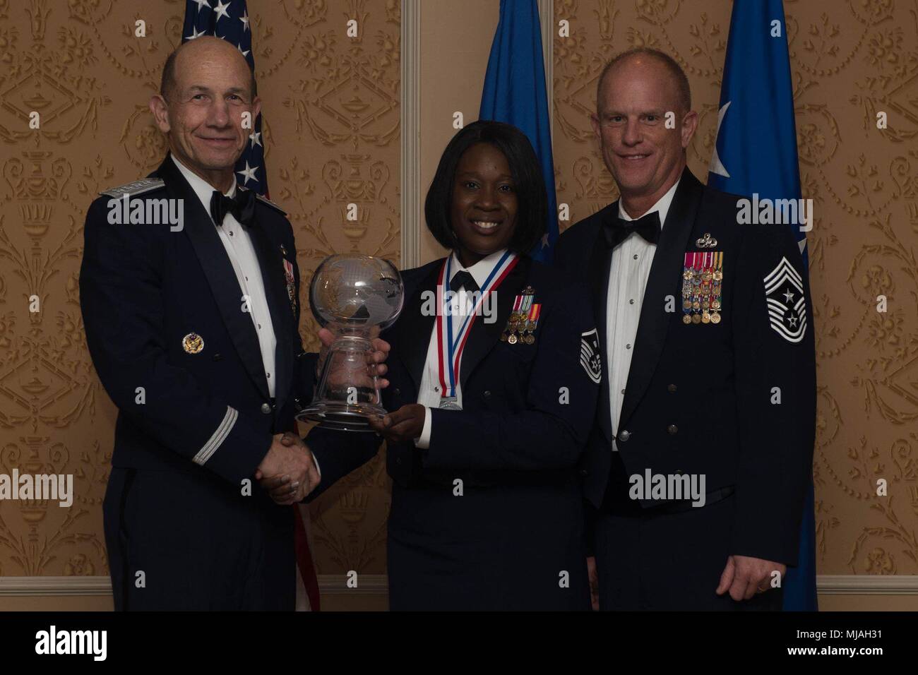 ACC Outstanding First Sergeant of the Year, Master Sergeant Simorrah ...