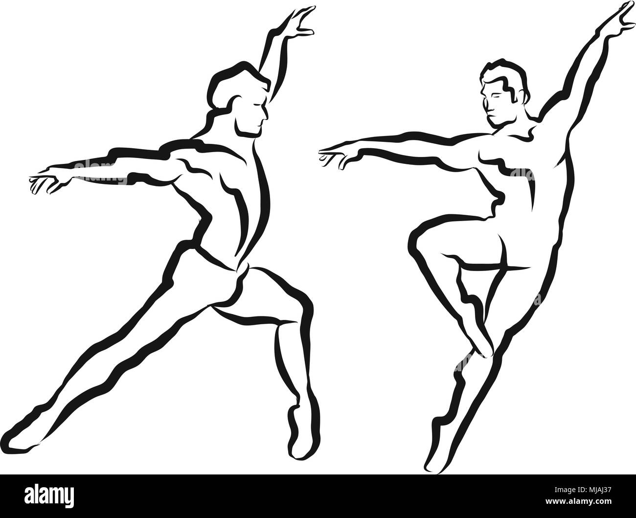 Dancer Vector Vectors Stock Photos & Dancer Vector Vectors Stock Images ...