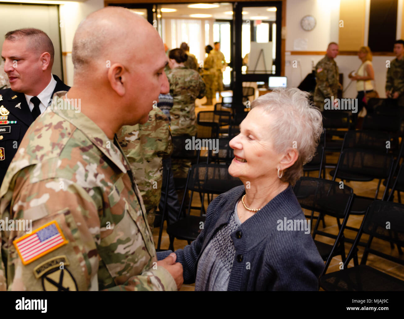 Col. Willie Rios, Deputy Commander for the 13th Expeditionary ...