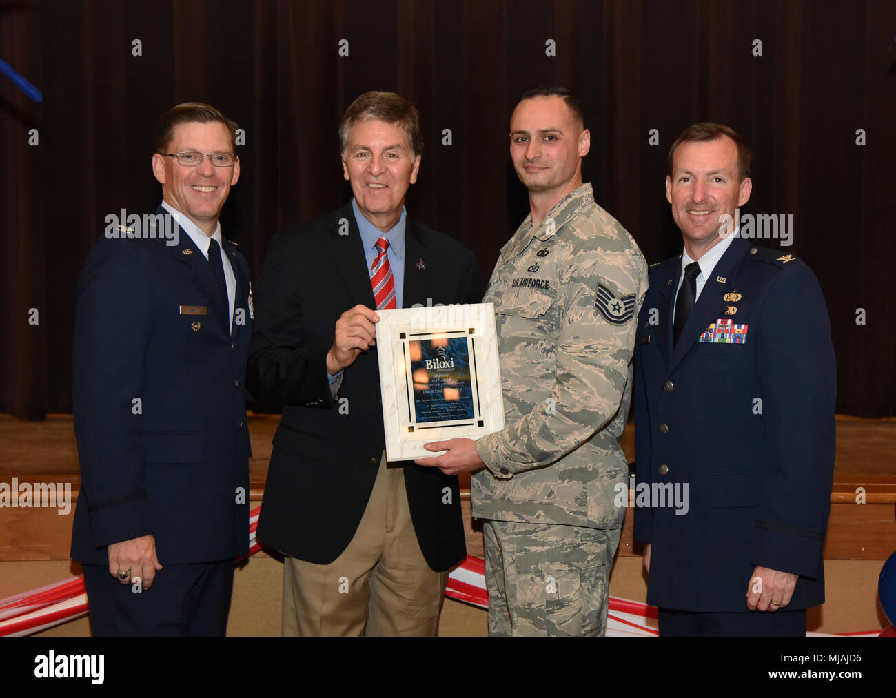 U.S. Air Force Col. C. Mike Smith, 81st Training Wing vice commander ...