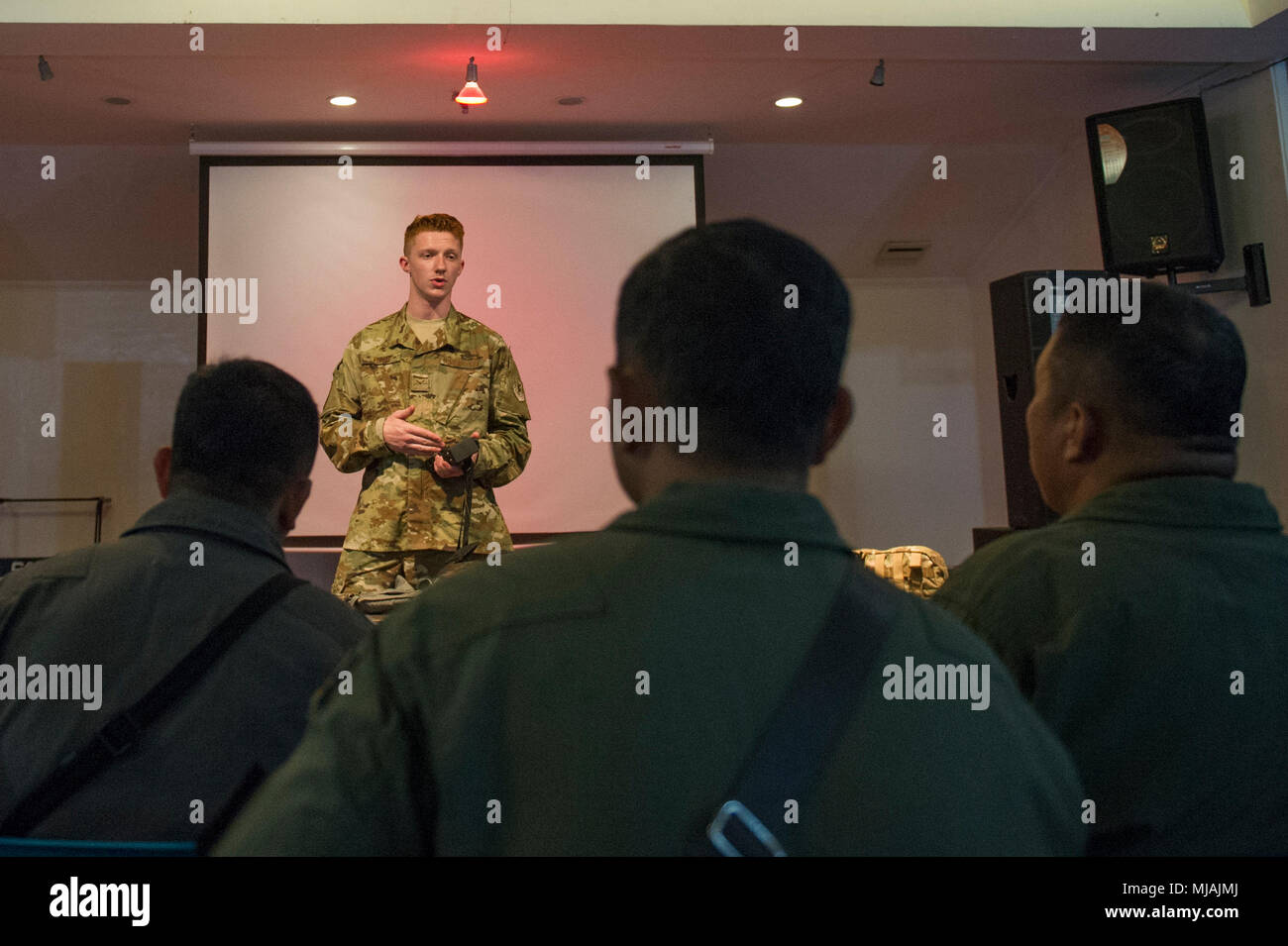 U.S. Air Force Airman 1st Class Michael Flath, aircrew flight equipment ...
