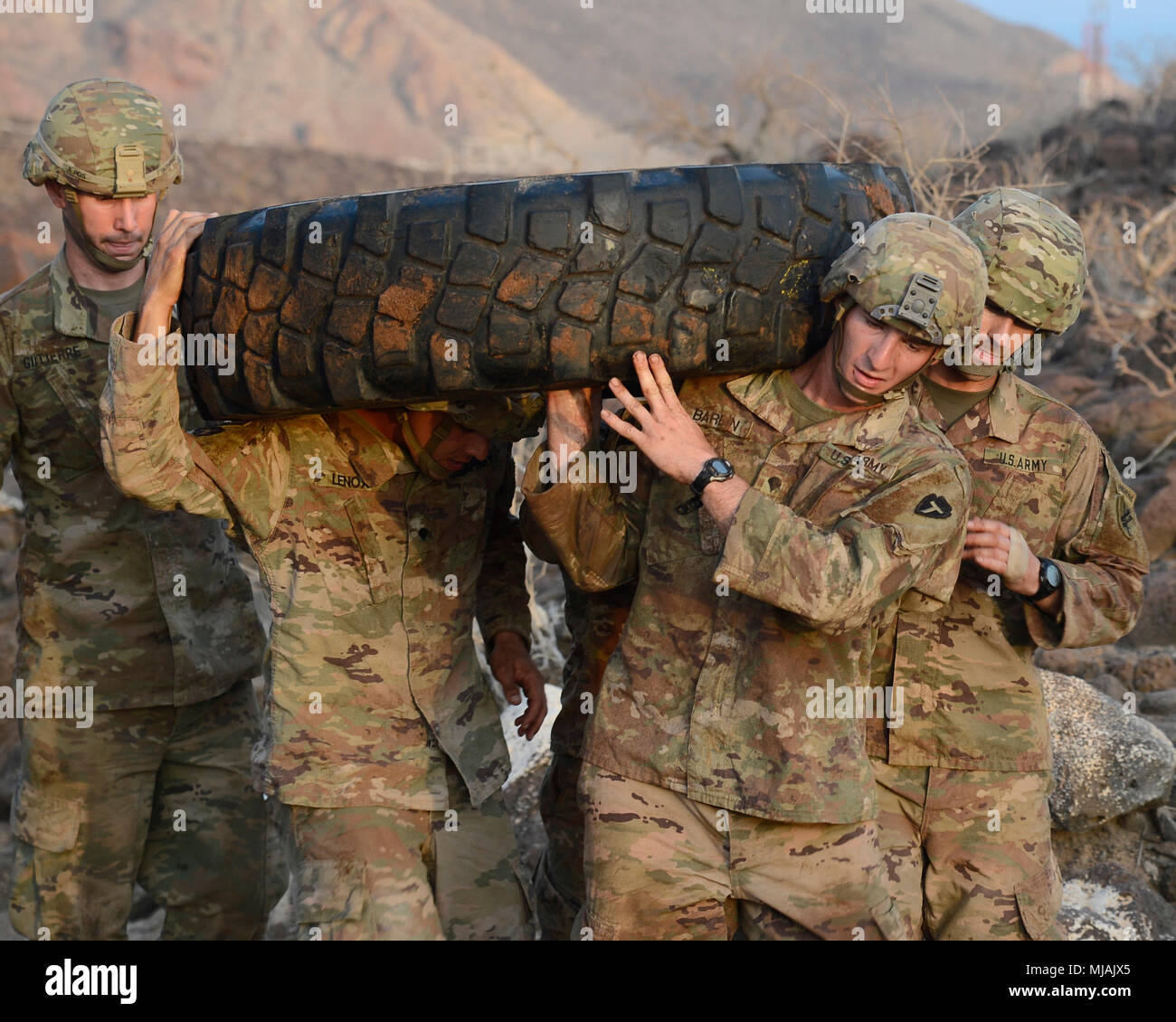 U.S. Army Soldiers, deployed to Combined Joint Task Force - Horn of ...
