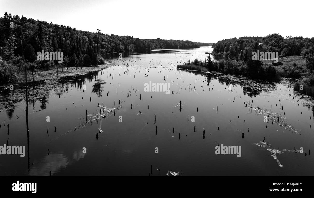 Ely Minnesota Lakes Stock Photo - Alamy