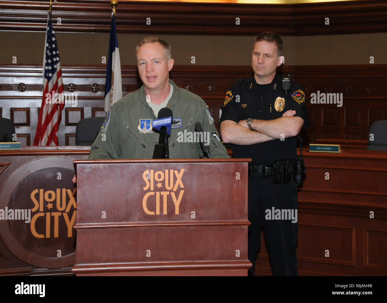 Sioux city police hi-res stock photography and images - Alamy